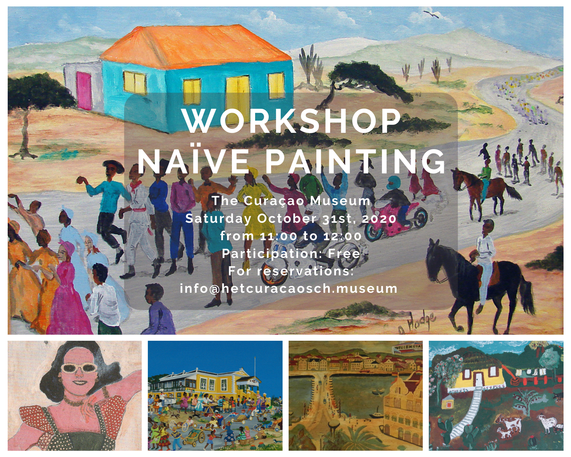 Workshop Naïve Painting - Het Curaçaosch Museum